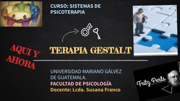 Terapia Gestalt | Genially
