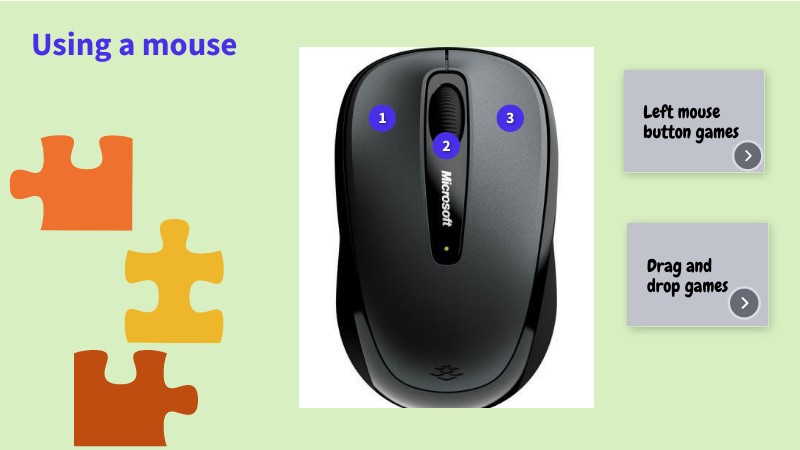 Using a mouse