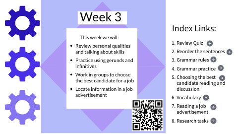 Class - Week 3 PowerPoint