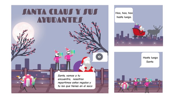 Nuestra felicidad con Santa | Genially