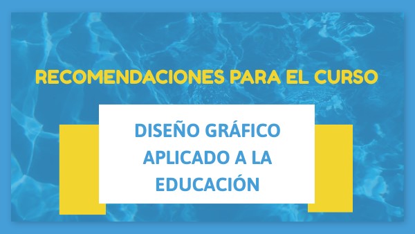 RECOMENDACIONES PARA LAS CLASES | Genially