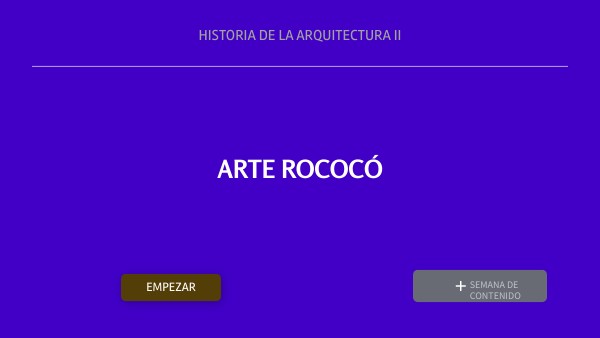 ARTE ROCOCÓ | Genially