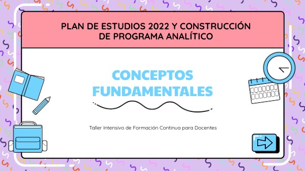 ELEMENTOS BÁSICOS PLAN 2022