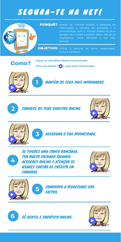 Segura-te na Net - Alunos | Genially