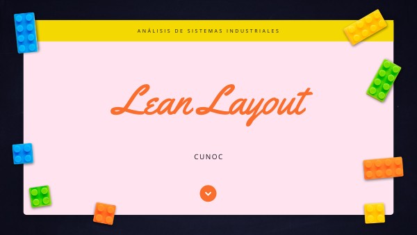 Lean Layout Análisis de Sistemas Industriales