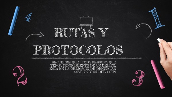 RUTAS Y PROTOCOLOS | Genially