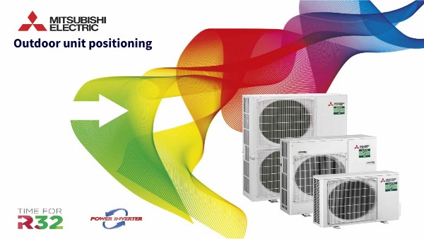 Outdoor unit positioning