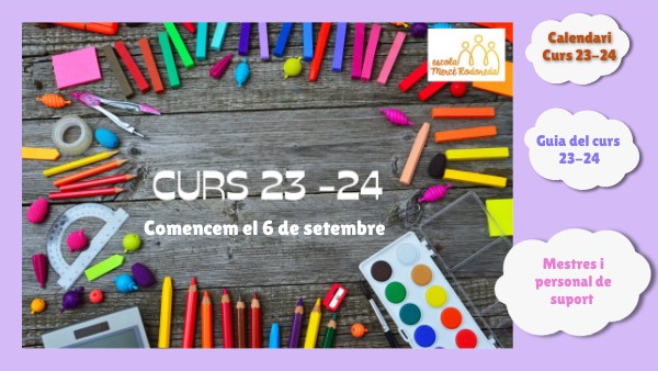 Inici de curs 2023