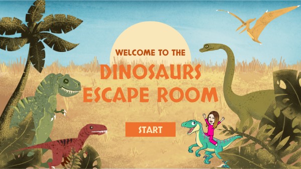 DINOSAURS ESCAPE ROOM | Genially
