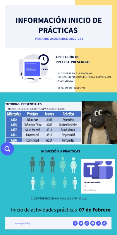 Información prácticas | Genially