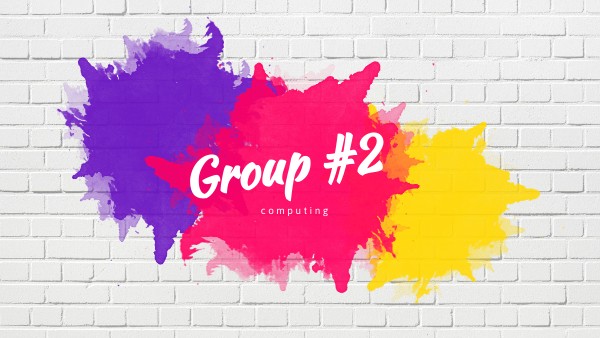 Group #2 Presentación de dibujos