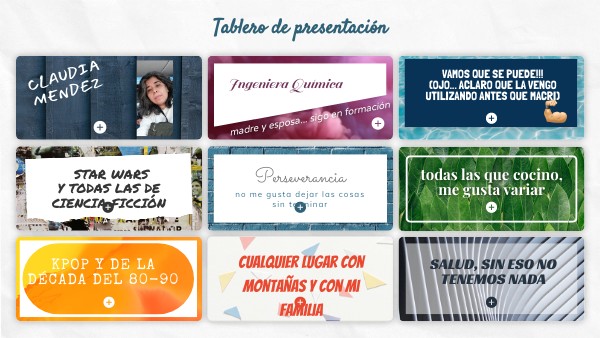 Nos presentamos
