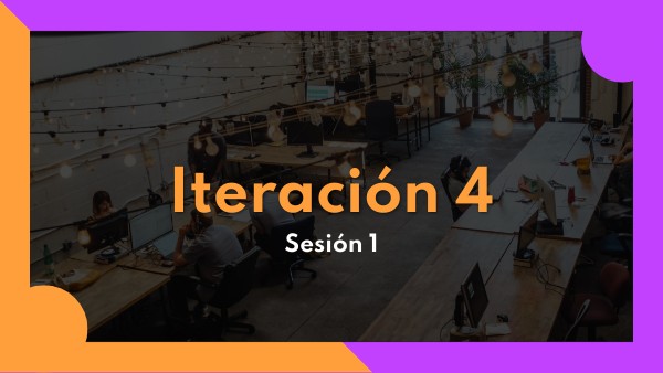 Iteración 5 sesión 1
