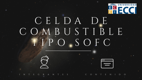 CELDA COMBUSTIBLE SOFC