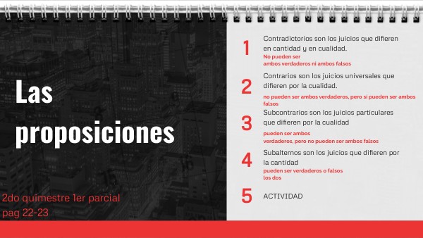 Proposiciones | Genially