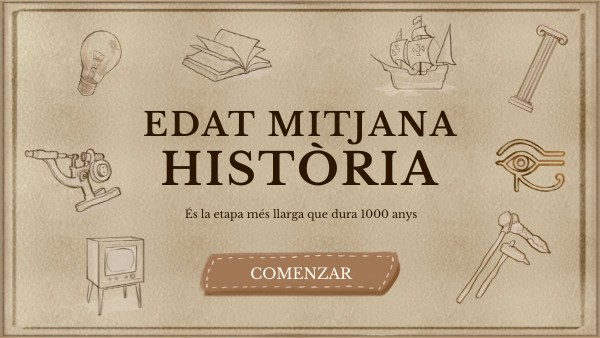 Presentació Edat Mitjana | Genially