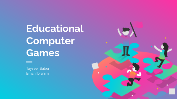 Educational Computer Games | Genially