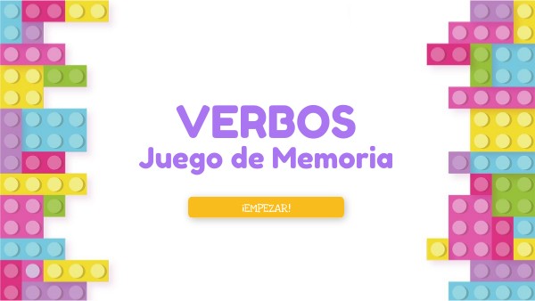 VERBOS: Juego Memoria | Genially
