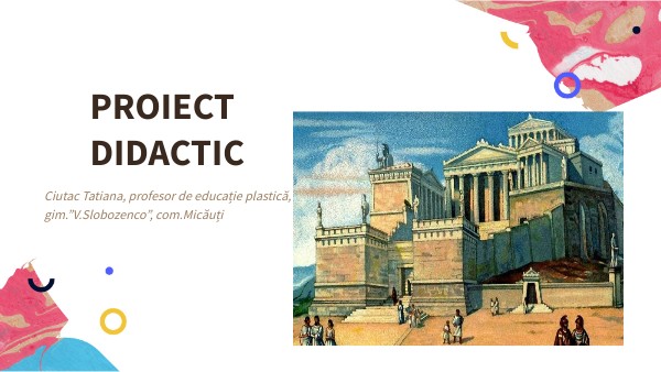 Proiect didactic | Genially