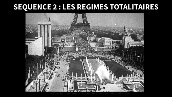 les régimes totalitaires