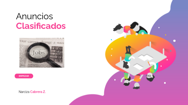 PUD 3 Tema 2: Anuncios clasificados | Genially