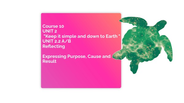 ADULTS 10 UNIT 2.2A/B