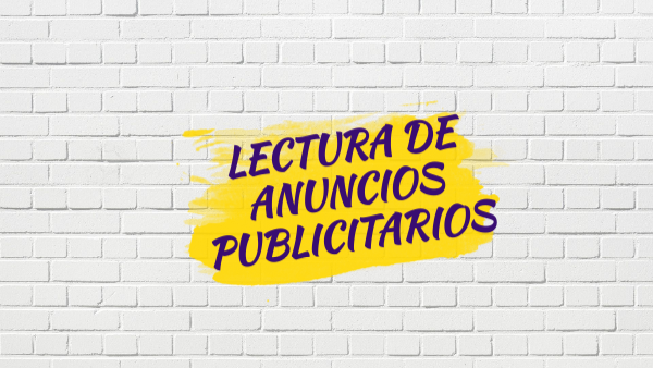 lectura de anuncios publicitarios | Genially