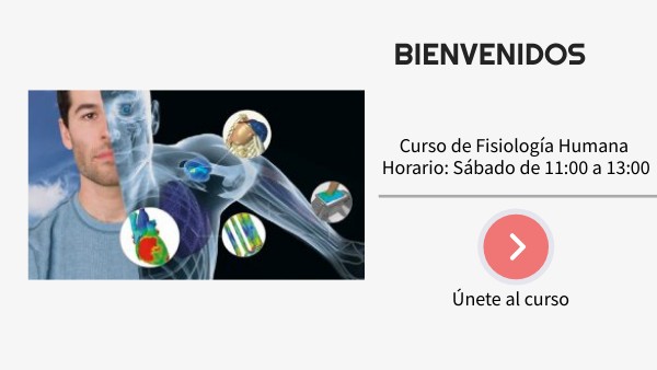 Anuncio semana 1 fisiología Chiqui | Genially