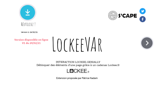 LockeeVar - modèles de cadenas | Genially