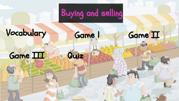 buying and selling | Genially