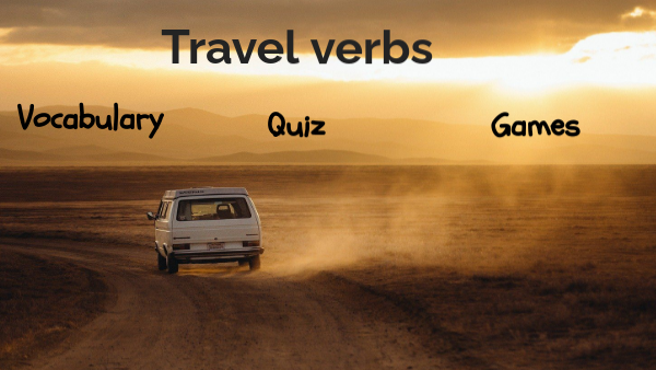 travel verbs | Genially
