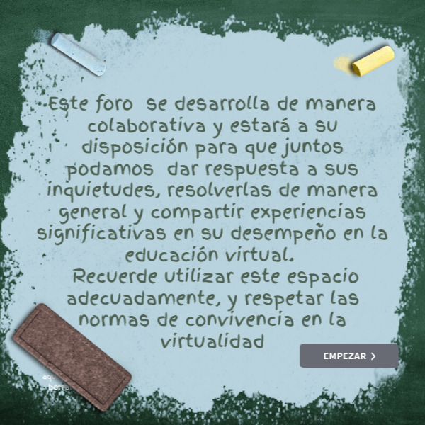 Foro 1 - MicrocursoAVA | Genially