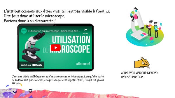 Le microscope | Genially