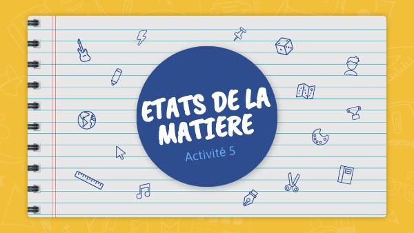 Etat de la matière | Genially