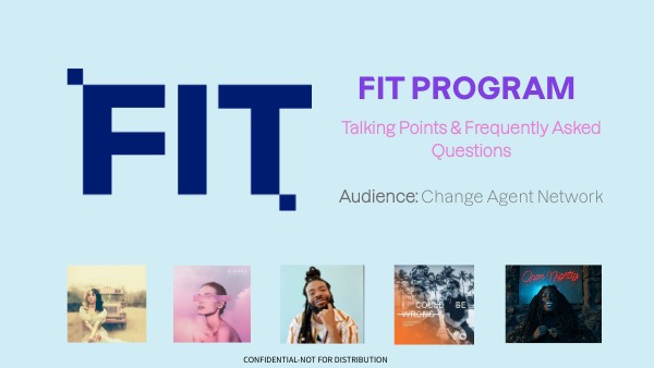 FIT Program - Talking Points & FAQs - Feb 2022