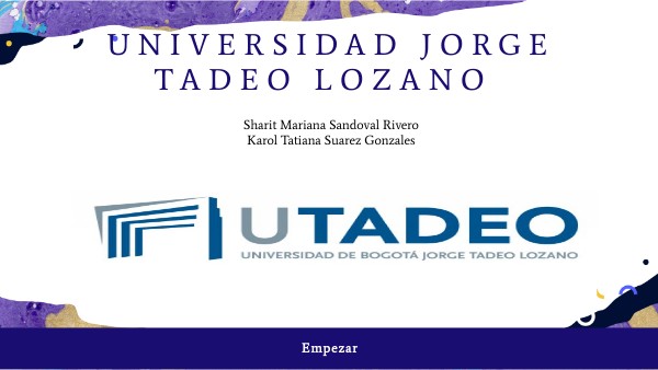 Universidad Jorge Tadeo Lozano