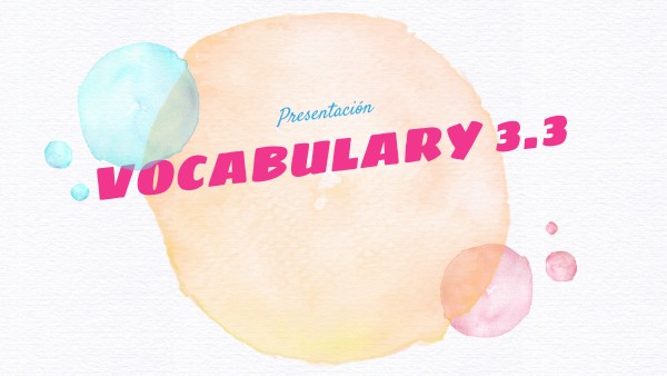 PRESENTACIÓN PINCELES Y ACUARELAS