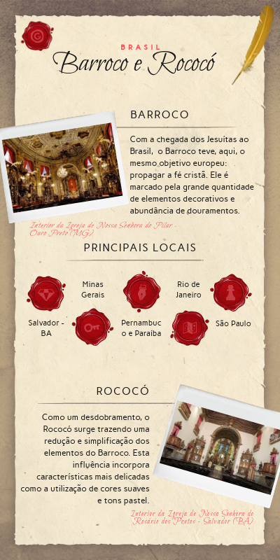 barroco e rococó no brasil