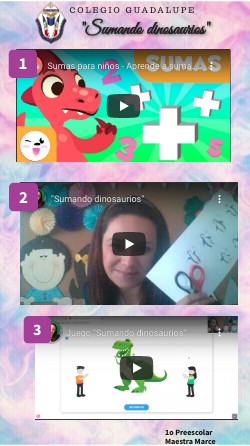 "Sumando dinosaurios"