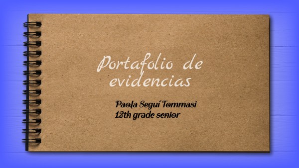 Copia - Portafolio de evidencia Semestre 1 | Genially