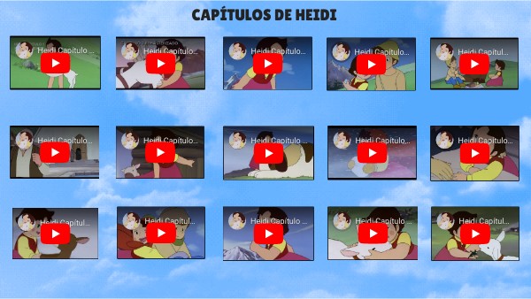 Capítulos de Heidi | Genially