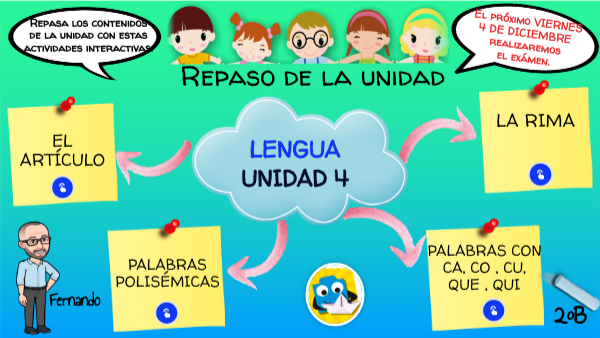 REPASO LENGUA UD4 | Genially