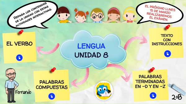 REPASO LENGUA UD8 | Genially