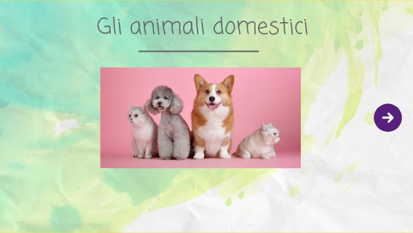 Gli animali domestici - 4ème | Genially