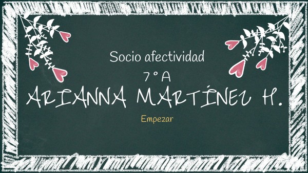 SOCIO AFECTIVIDAD | Genially