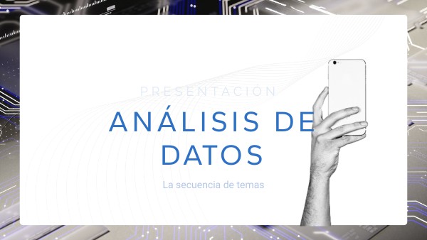 Presentación propuesta análisis de datos