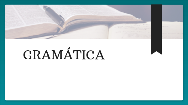 clase de gramàtica | Genially