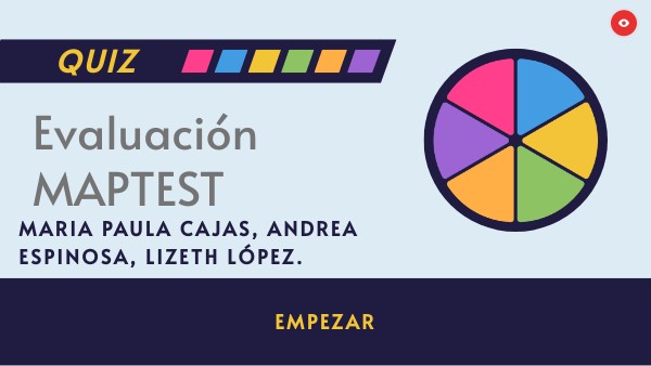 EVALUACIÓN MAPTEST