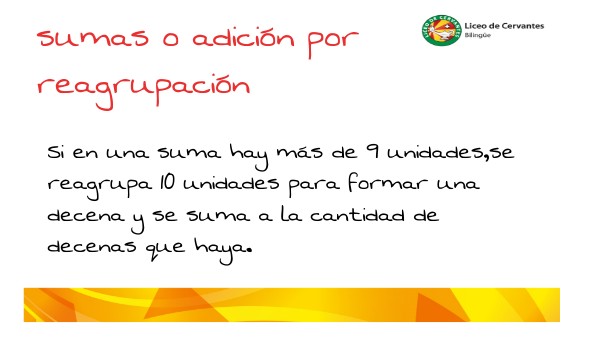 CONCEPTO DE SUSMA POR REAGRUPACIÓN | Genially