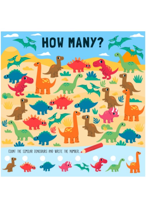 COUNTING DINOSAURS | Genially